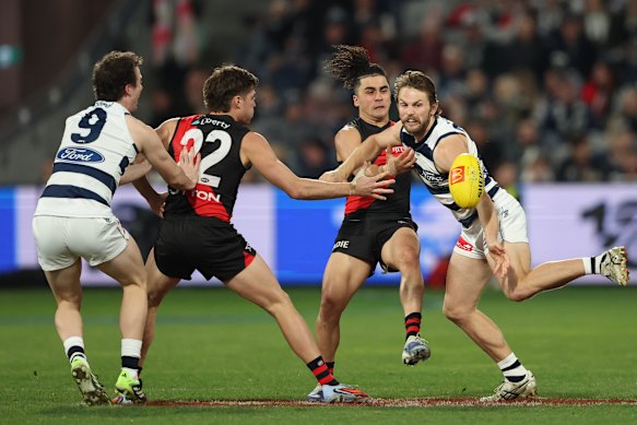 Geelong Cats vs Essendon Bombers: Follow AFL round 22 scores, results ...