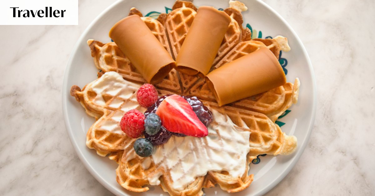 Norway’s Hjertevafler (or ‘heart waffles’) are perfection on a cold day