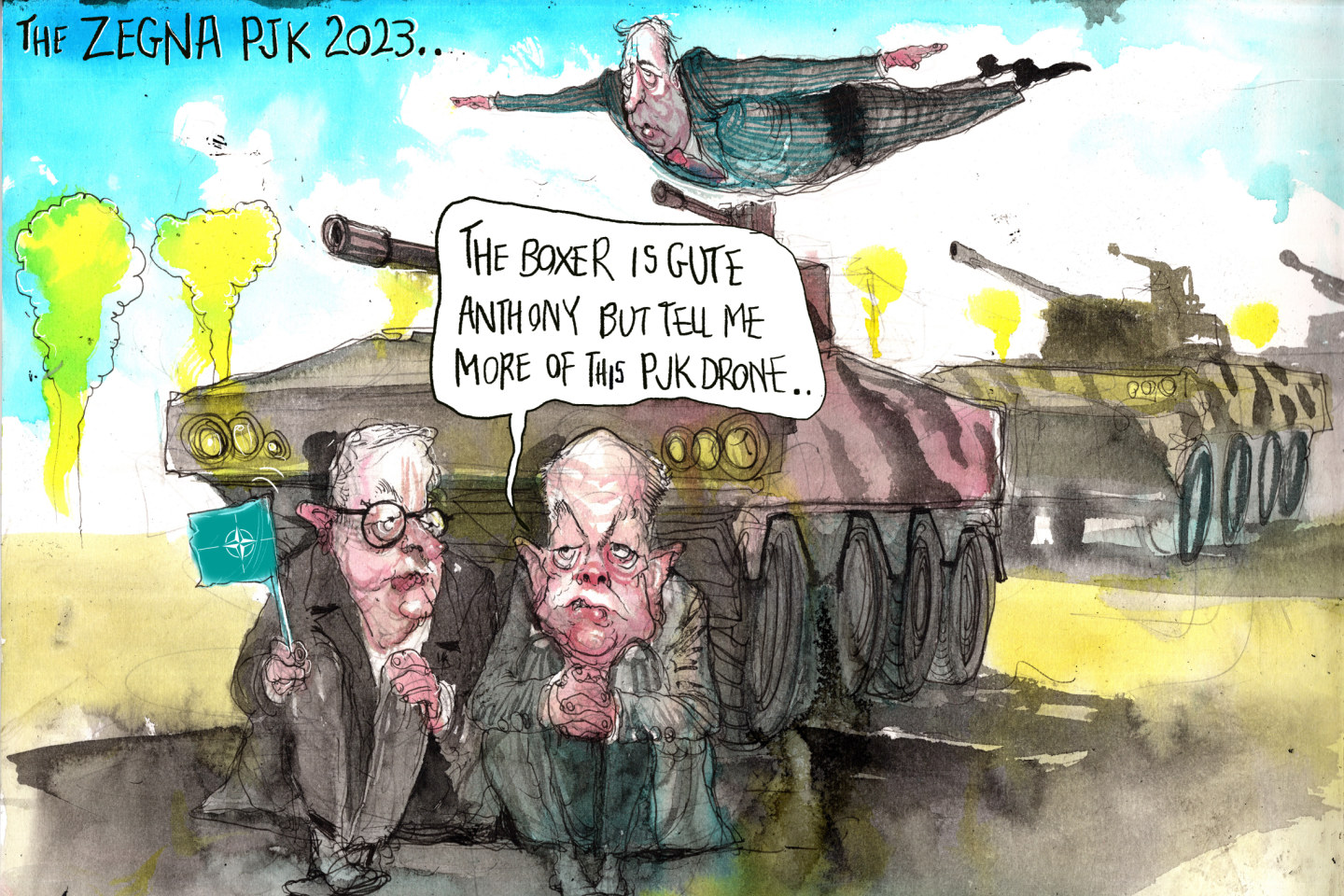 David Rowe cartoons June 2023 for the Australian Financial Review
