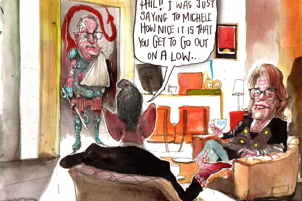 David Rowe cartoons for the Australian Financial Review 2023