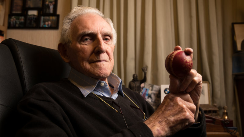 Australian cricket great Alan Davidson turns 90