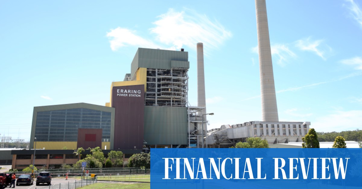 Eraring power station: Origin Energy and NSW government in detailed ...
