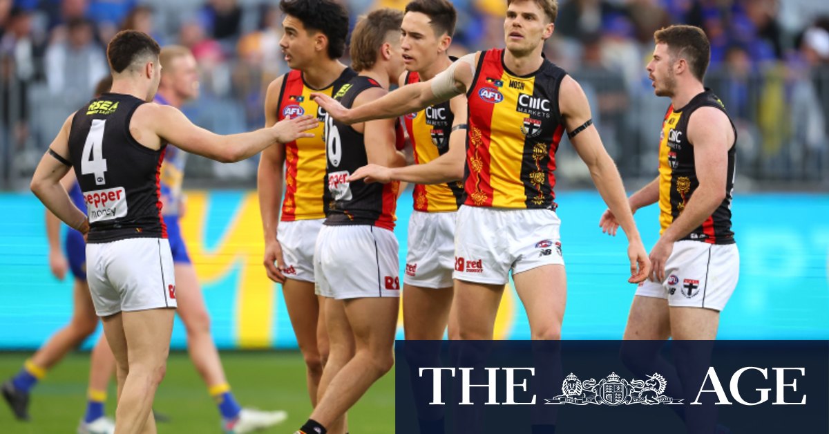 AFL: St Kilda Saints survive mighty scare to down spirited West Coast Eagles
