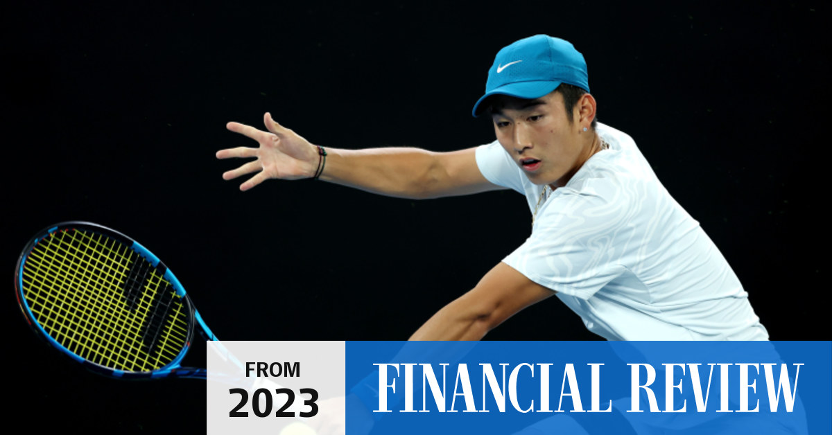 Australian Open 2023: Jerry Shang: has China’s new tennis superstar ...