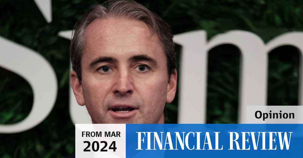 Why Commonwealth Bank CEO Matt Comyn thinks Apple and other tech giants ...