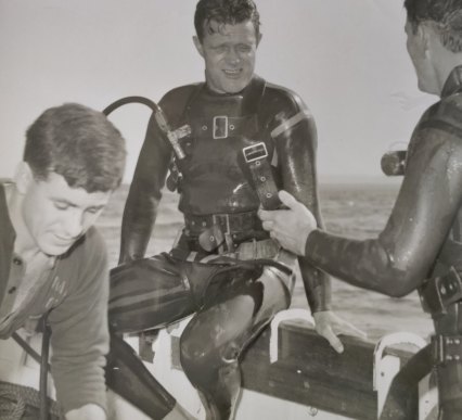 Navy’s top clearance diver led demolition of WWII bombs and mines