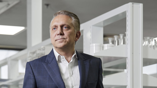 Rich Lister Dennis Bastas snaps Nude By Nature, Makeup Cartel