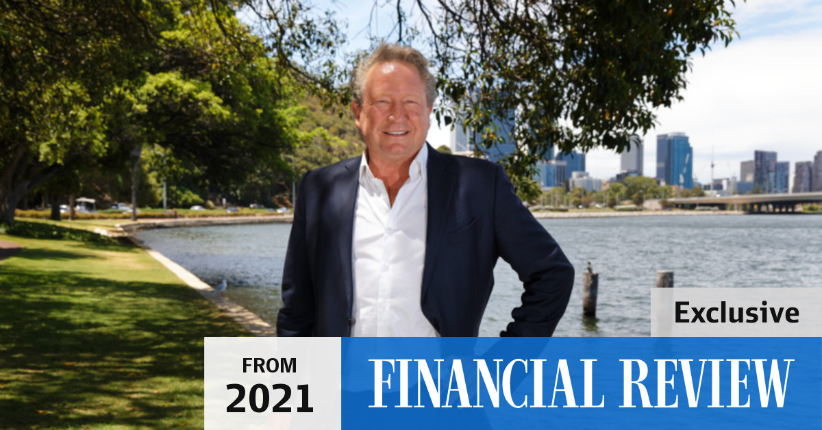 Forrest departs on international hunt for green energy assets