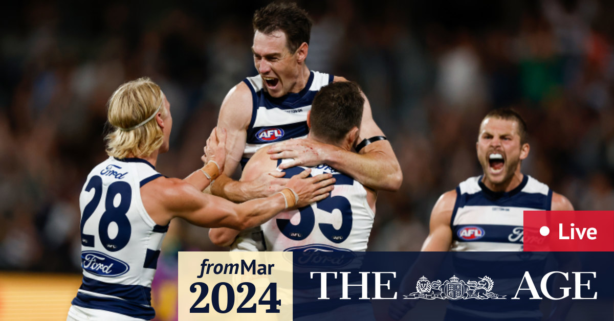 AFL 2024 round one LIVE updates: Essendon Bombers v Hawthorn Hawks; GWS ...