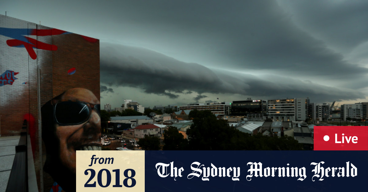 Sydney weather LIVE: City braces for battering from severe thunderstorms
