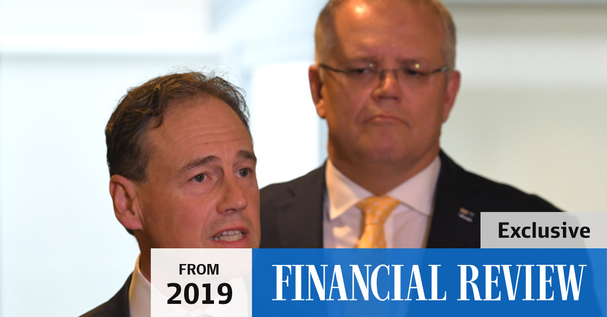 Greg Hunt to consider corporate healthcare