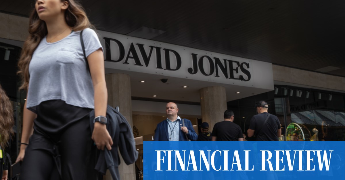 David Jones picks Latitude as new credit card partner
