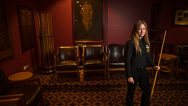 From piano to pool as woman billiards champ takes on men