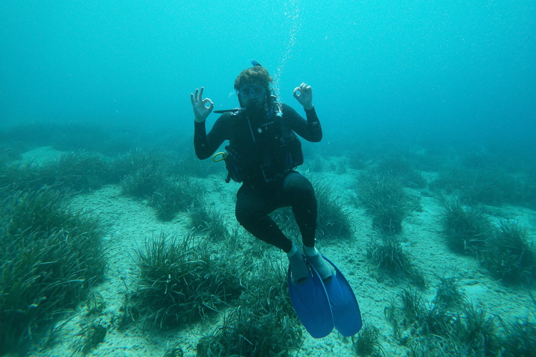 Phronesis Security CEO Elliot Dellys loves scuba diving. Here’s why.