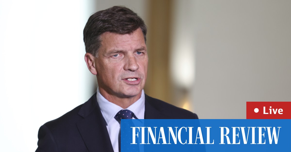 Angus Taylor accuses Chalmers of stacking RBA board
