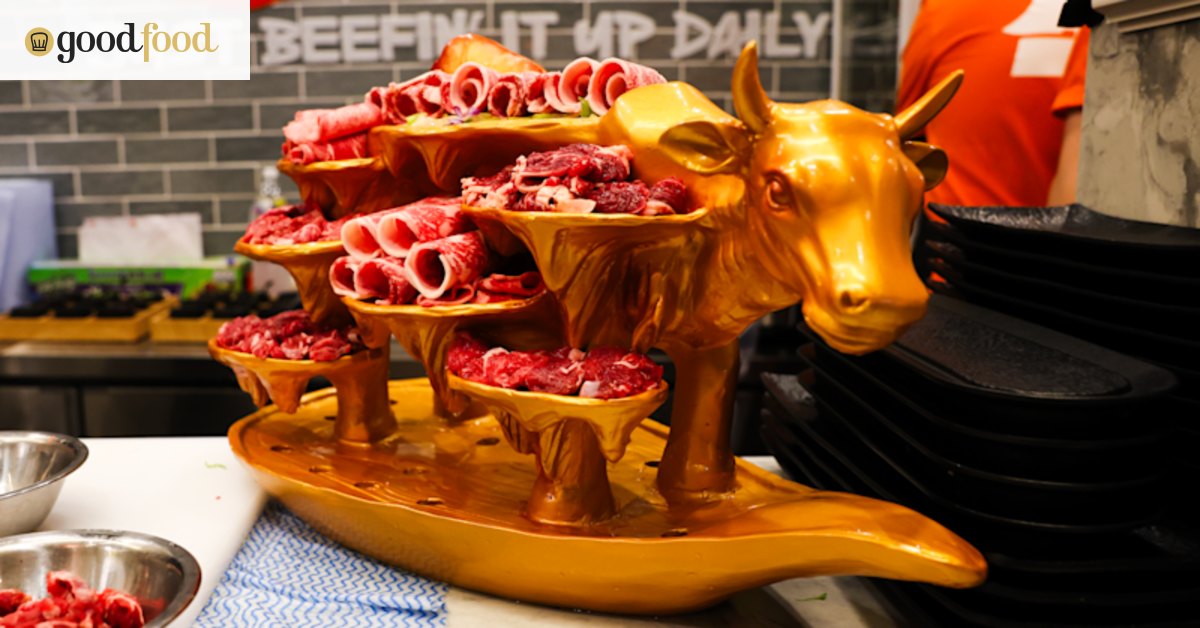 Master Cow Hot Pot at World Square in Sydney offers premium beef soups ...