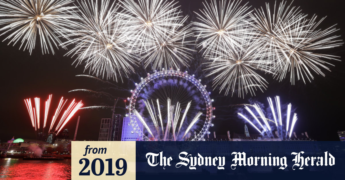 New Year's Eve fireworks around the world