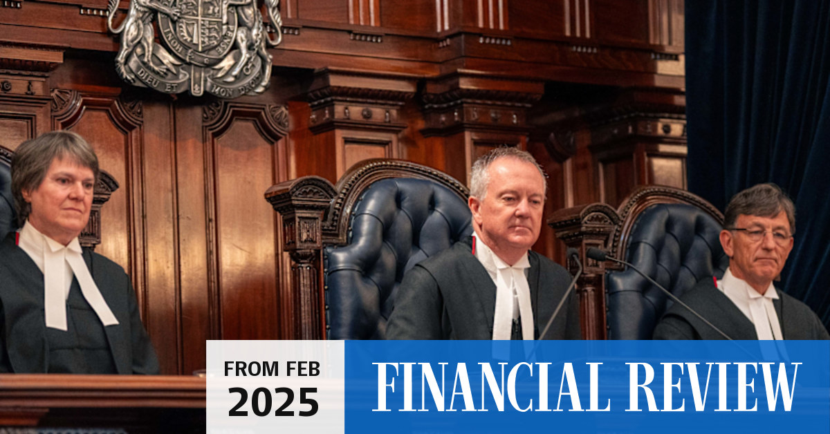 Victoria’s new chief justice Richard Niall, KC, has a liking for ...