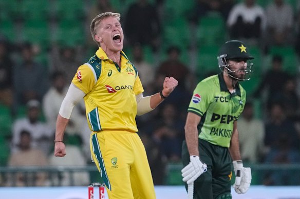 Australia vs Pakistan ODI series: Nathan Ellis stars as tourists level ...