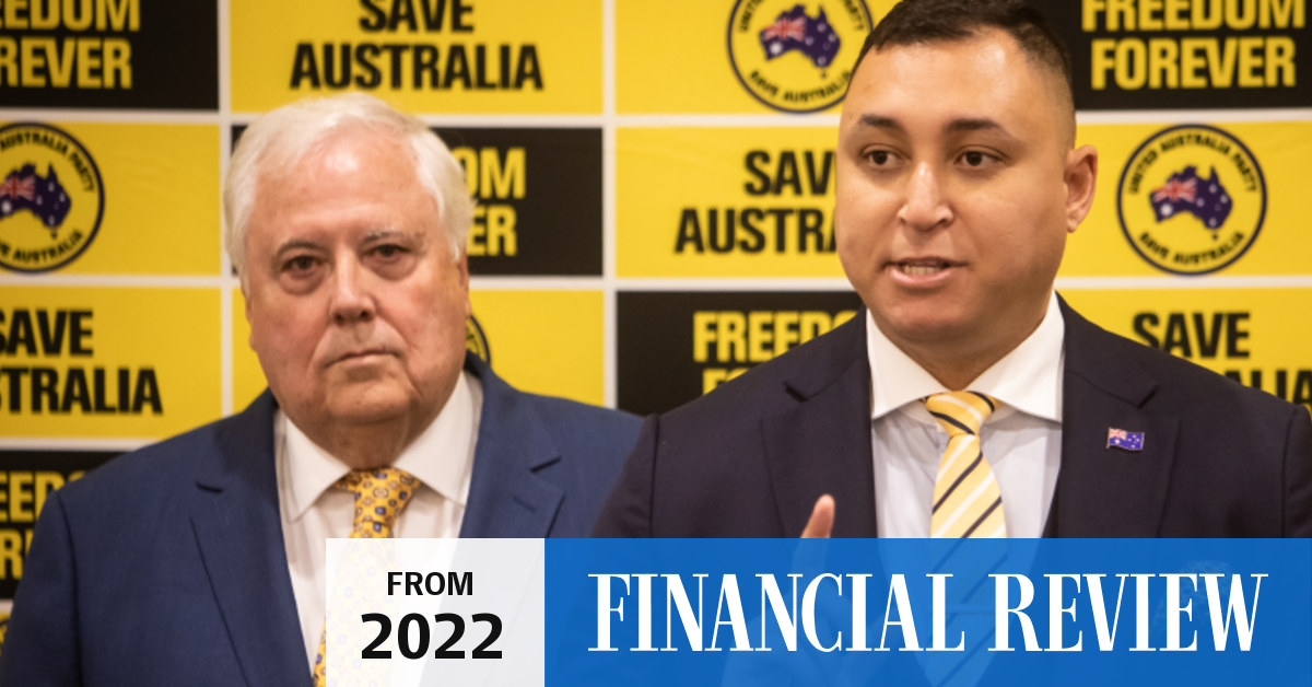 Clive Palmer’s Ralph Babet still hooked on property