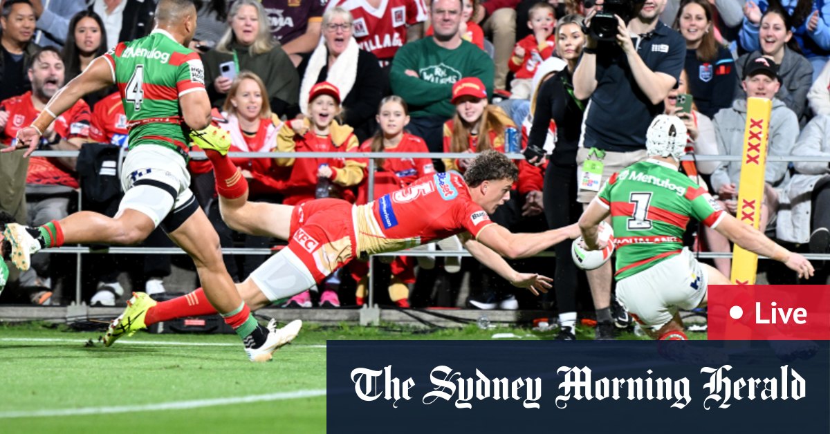 NRL 2024 round 19 LIVE updates: Dolphins v South Sydney Rabbitohs ...