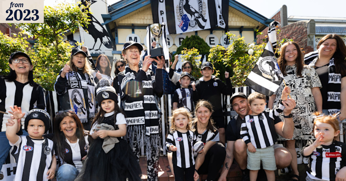 AFL grand final: Collingwood forever in a family of diehard fans