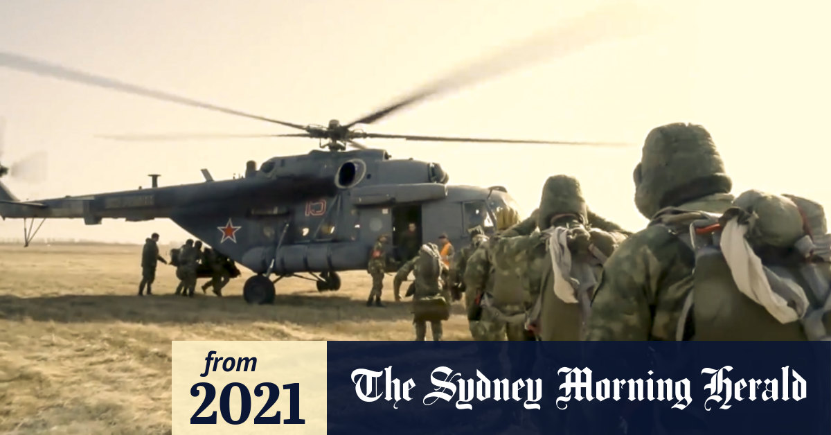 Russian military build-up near Ukraine largest ever, EU’s Borrell says