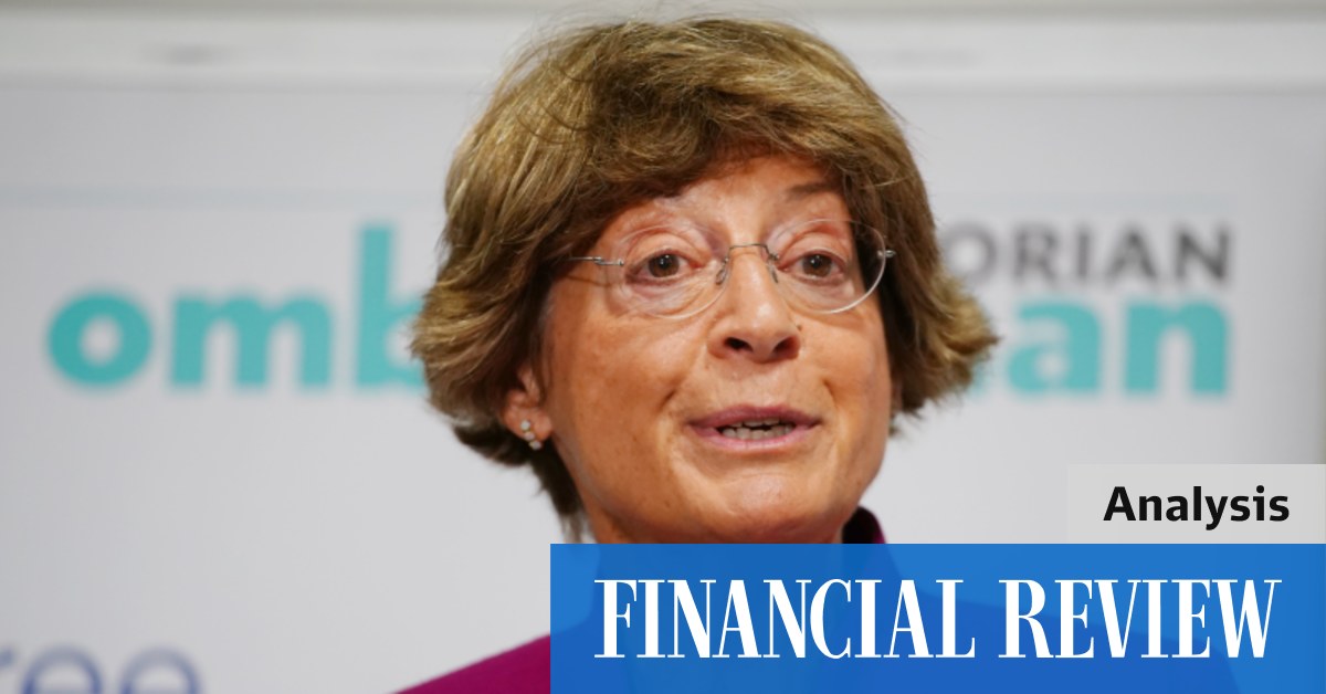 Victoria ombudsman Deborah Glass has said a culture of fear and ...