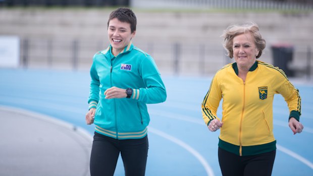 Australia's accidental track star