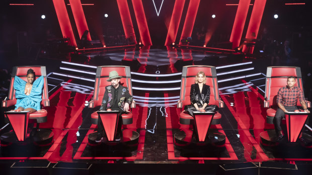 The Voice turns to technology to keep Boy George and Kelly Rowland on board
