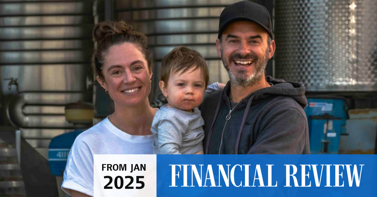 Eperosa’s Brett Grocke downs his brush to bottle masterpieces in the ...