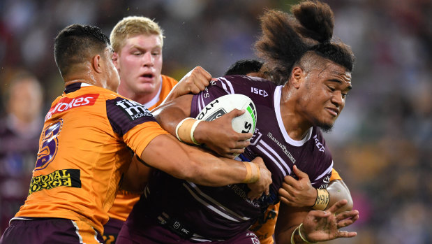 NRL 2019: Manly's Moses Suli owes it all to Manase Fainu for shot at ...