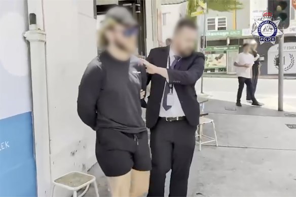 Joel Davis arrest: Neo-Nazi leader taken into custody by AFP after anti ...