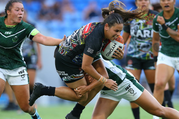 NRL 2020: Comeback queen Nakia Davis-Welsh seals win for women's ...