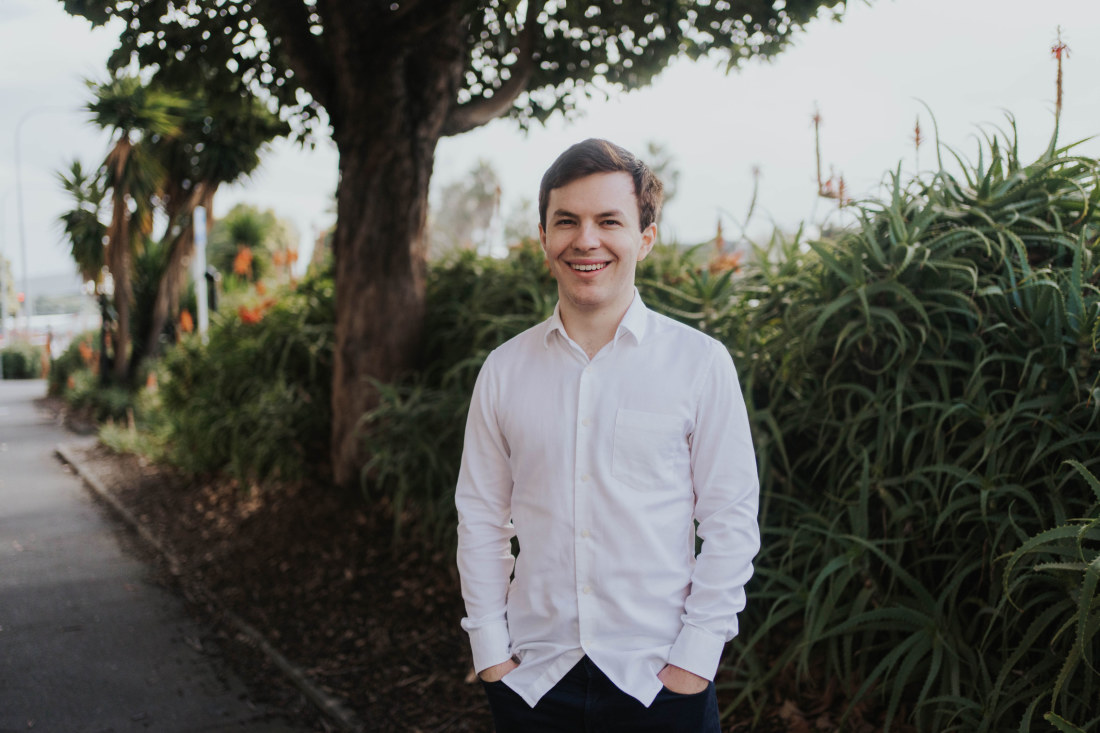 27-year-old Jamie Beaton has degrees from Harvard, Stanford and Oxford