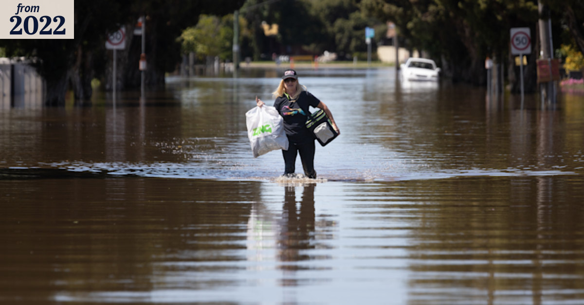 Victoria floods: Planning Institute of Australia warns homes built on ...