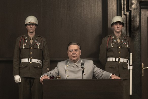 Russell Crowe nails Hermann Göring’s accent in new film Nuremberg