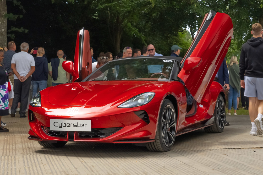 MG Unveils Its 100k Cyberster EV