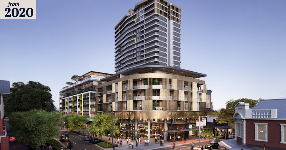Construction at Subiaco's first luxury high-rise kicks off as east ...