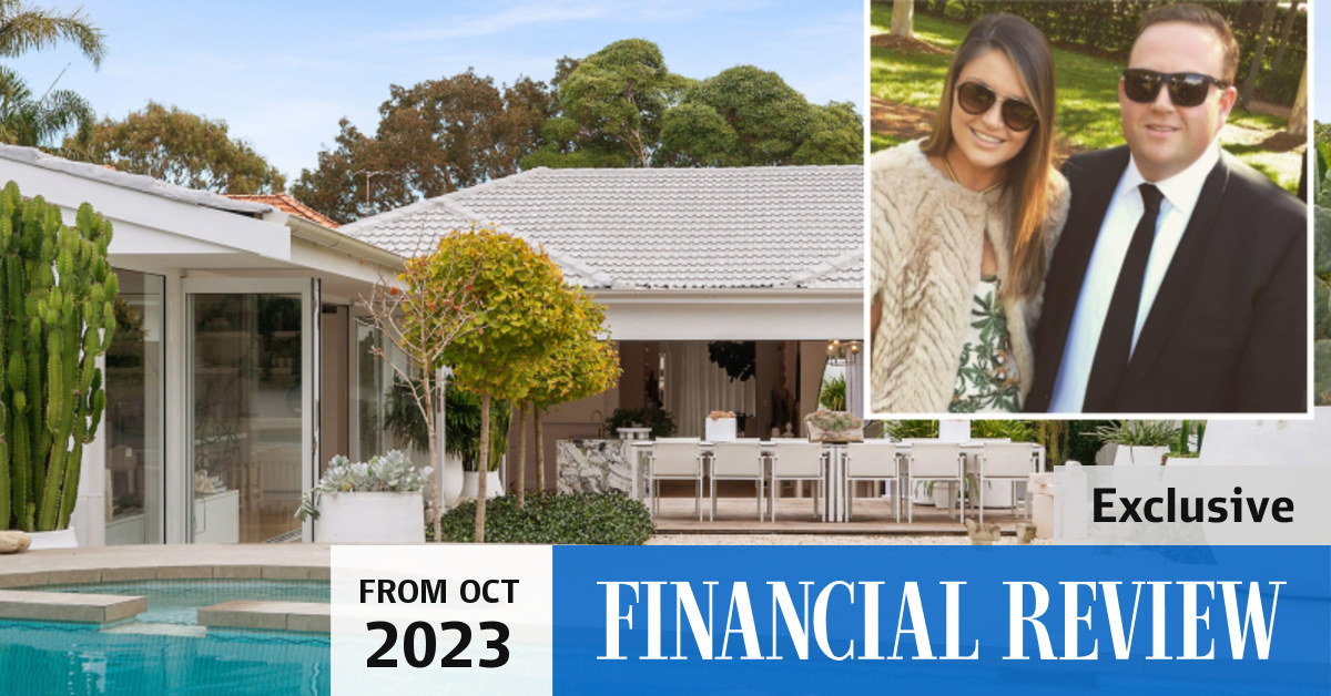 Luxury property: Printing scion James Hannan has bought in Vaucluse for ...