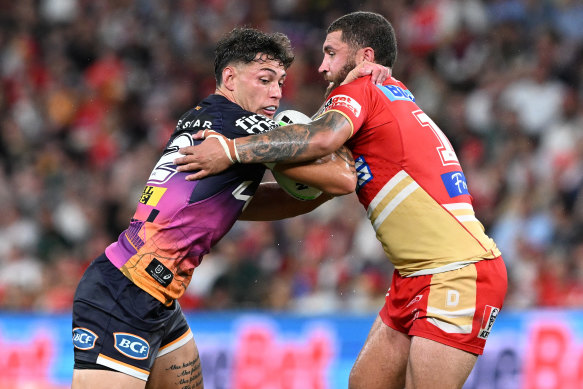 Brisbane Broncos salary cap: Jordan Riki backs Corey Oates