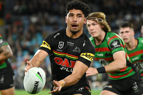 NRL 2022: Penrith Panthers centre Izack Tago boasts an NRL brain unlike ...