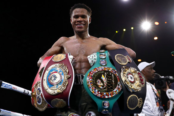 Devin Haney on course to fulfil Floyd Mayweathers snr’s prophecy by ...