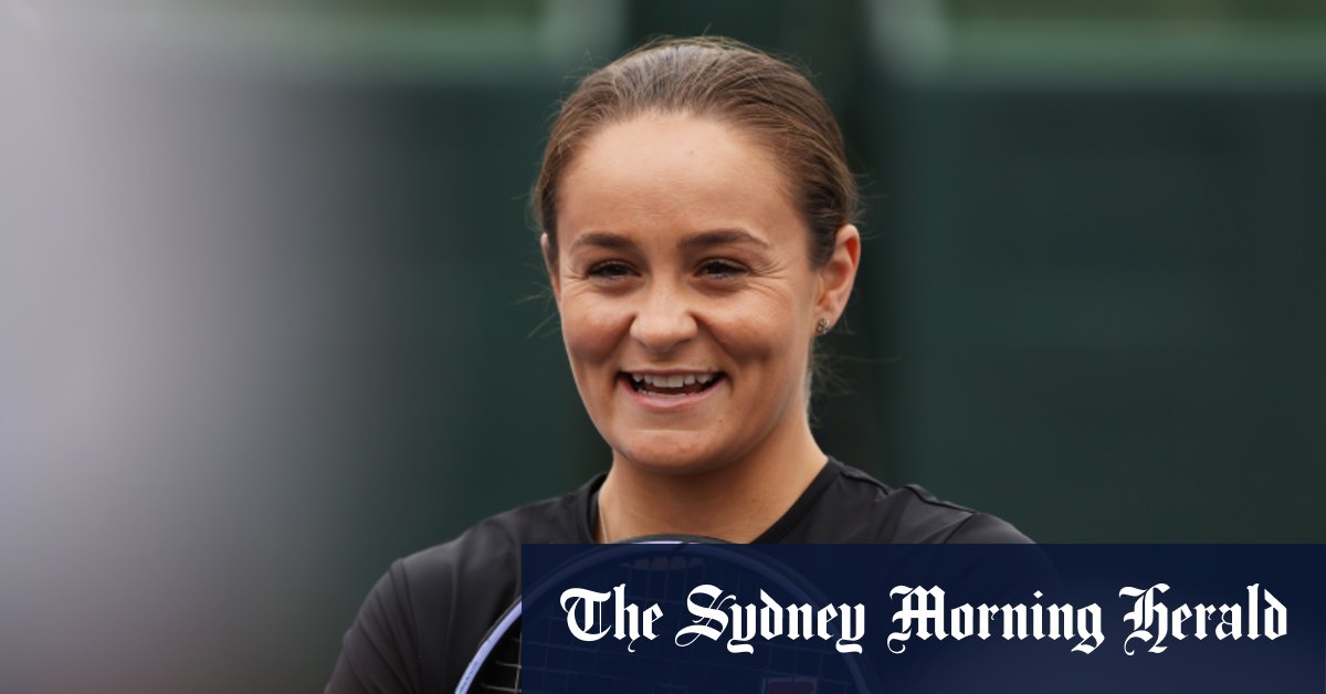 Barty’s exit, like her game, full of humility and grace