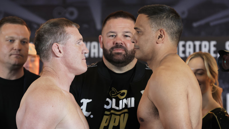 LIVE BOXING: ‘Exhausted’ NRL beast cops reality check in pro debut ...