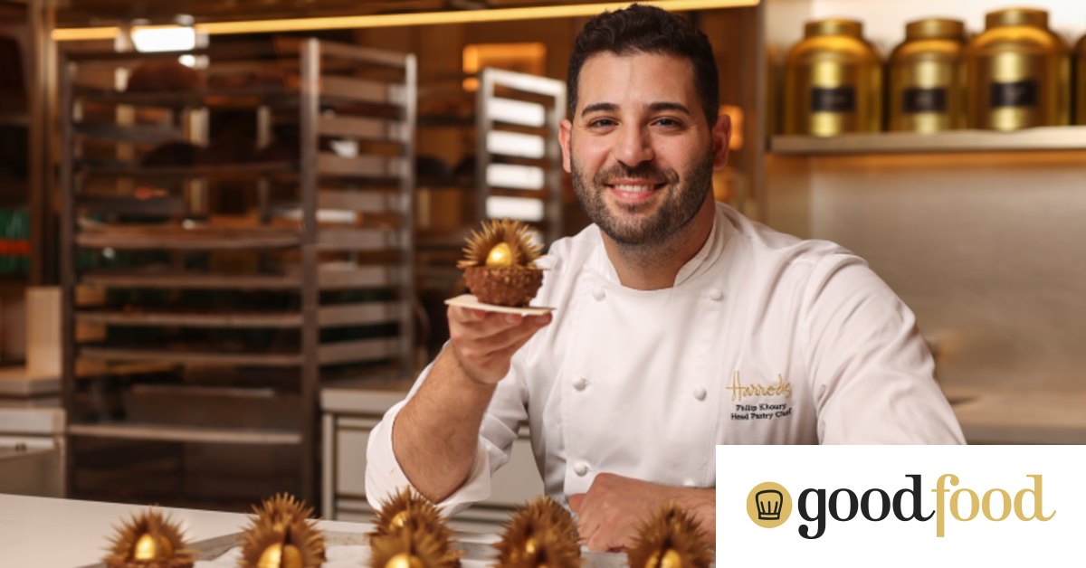 Australian pastry chef Philip Khoury: Banana tatin cake recipe