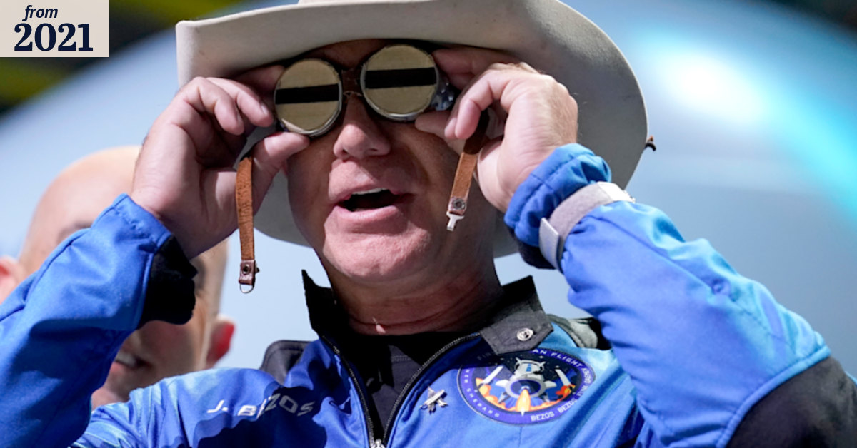 Could Jeff Bezos’ space expedition aboard Blue Origin unite the US? You ...