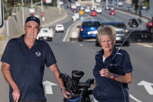 Fore! Inner city golfers fight to keep drivers as balls fly onto Monash ...