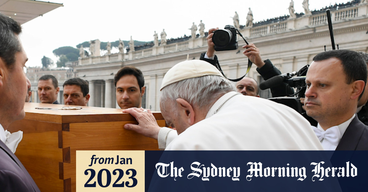 Pope Francis leads funeral Pope Benedict