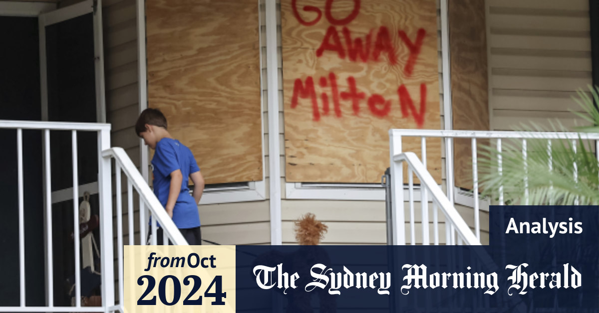 Hurricane Milton: Florida governors unprepared for inevitable storm ...